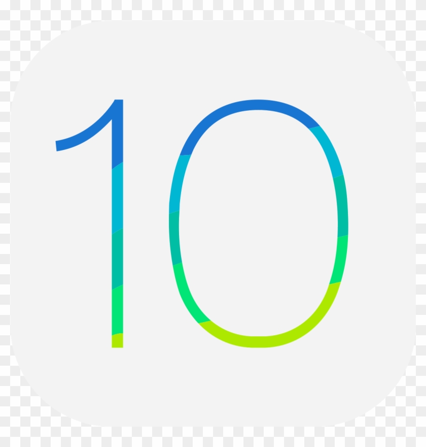 Ios 10 Logo Png - Transparent Ios 10 Icon, Png Download - 1600x1600 ...