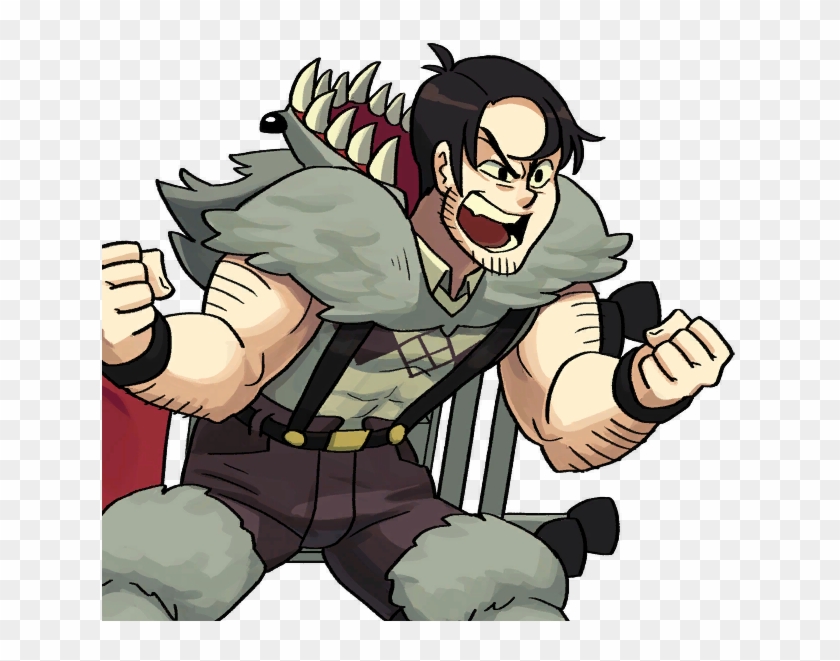 It's Beowulf Time - Beowulf Skullgirls Face, HD Png Download - 640x594 ...