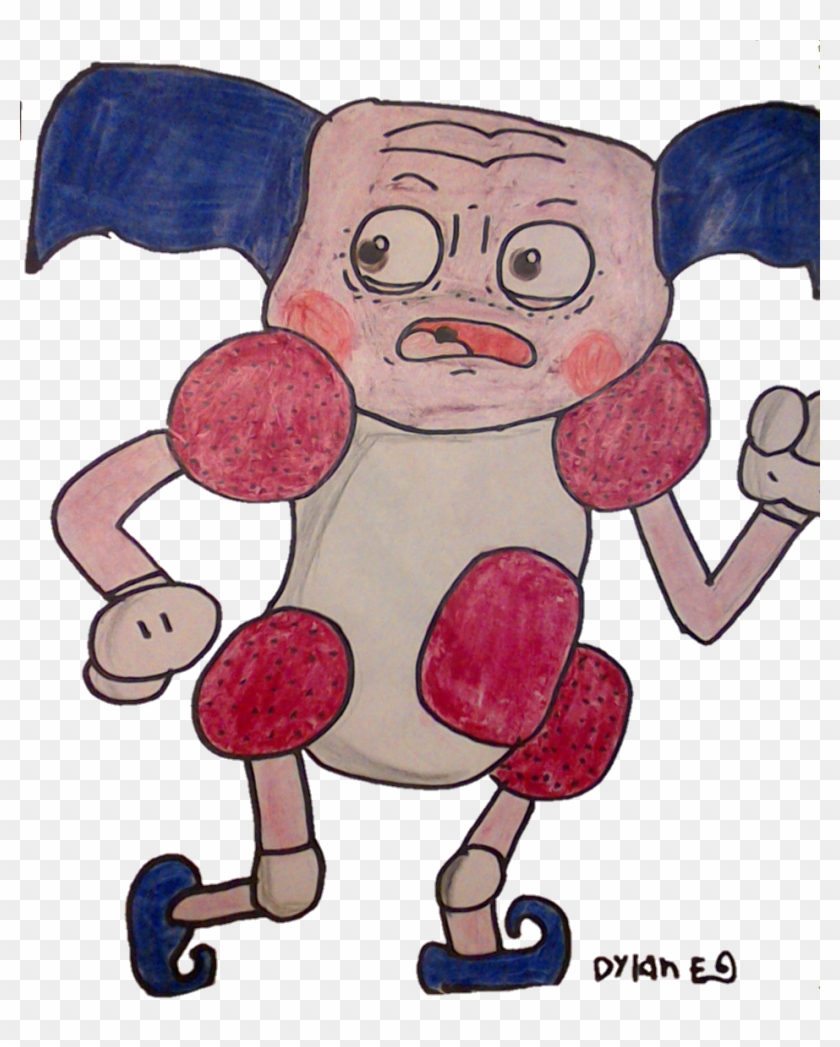 Mime Run But What Is He Running From Exactly - Cartoon, HD Png Download ...