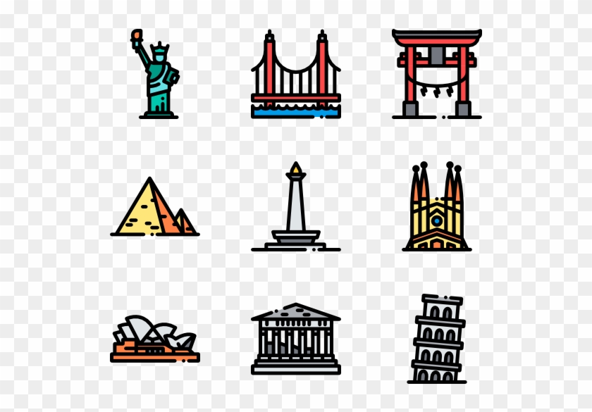 Landmarks & Monuments, HD Png Download - 600x564(#3391231) - PngFind
