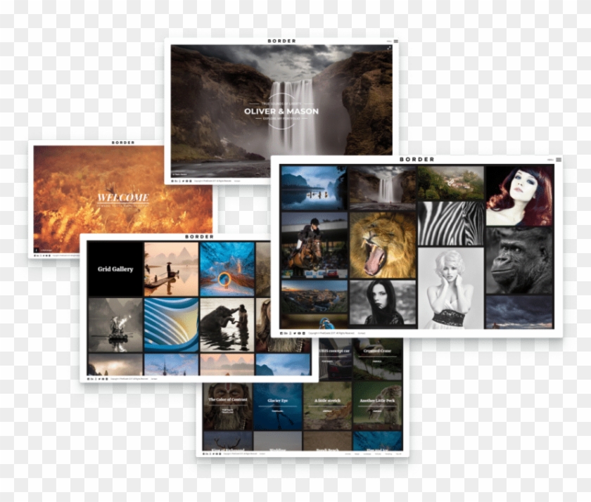 Photo Galleries - Collage, HD Png Download - 900x707(#3392135) - PngFind