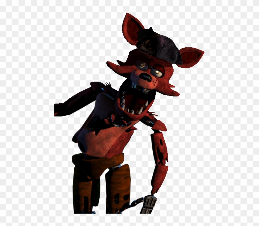 Imagefoxy Has A Pirate Hat Now - Fnaf Foxy, HD Png Download - 487x651 ...