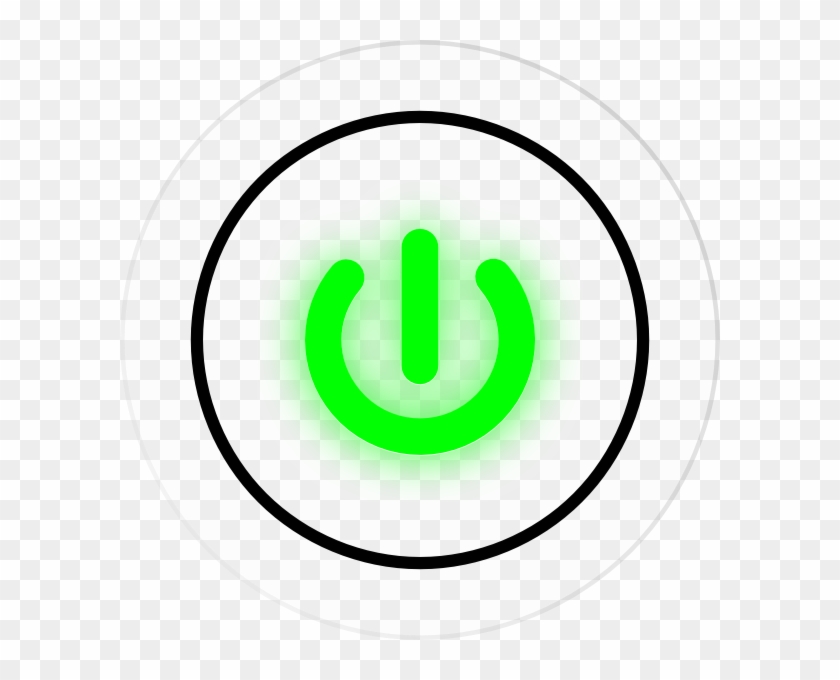 Button Power On Clip Art - Circle, HD Png Download - 600x600(#3400896 ...