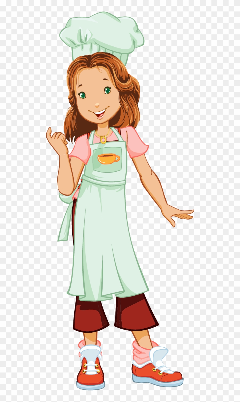 Mujer Cocinera Dibujo Png - Cartoon, Transparent Png - 518x1323 ...