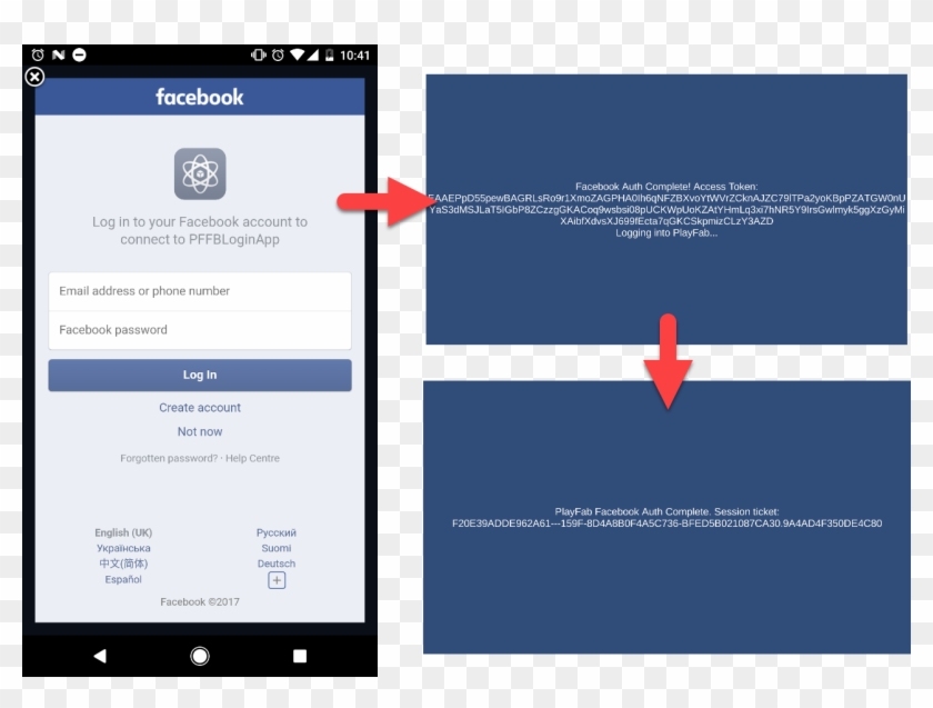 Once You Sign In, Watch The Message On The Screen Changing - Facebook ...