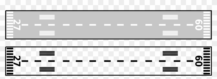 Clipart Airport Runway Clipart - Airport Runway Top View, HD Png ...