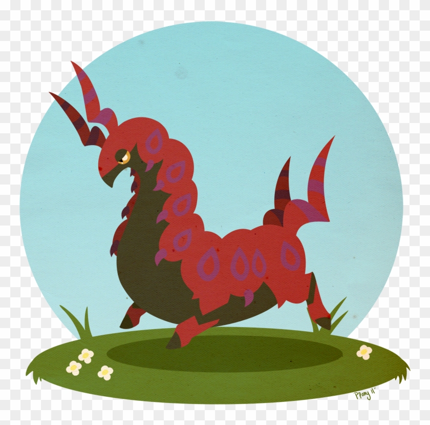 Scolipede - Illustration, HD Png Download - 842x888(#3423286) - PngFind