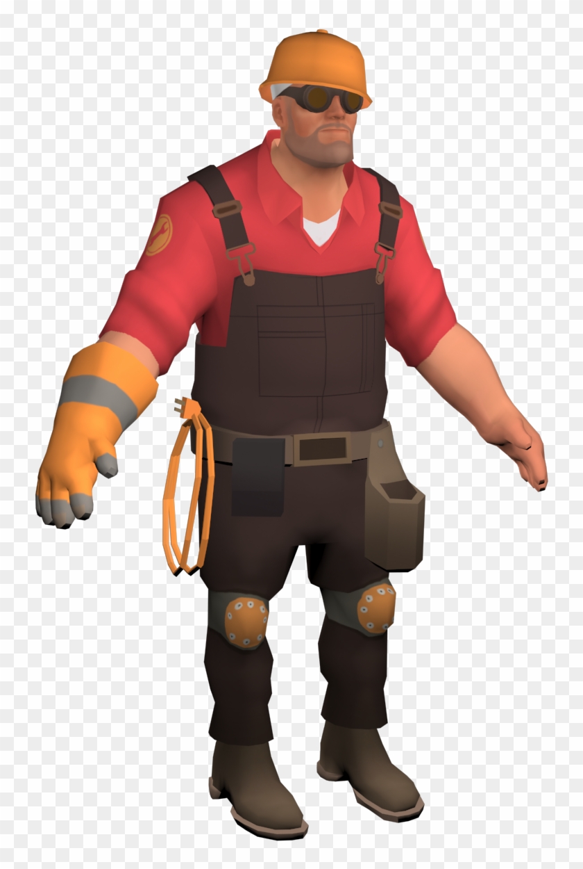 Transparent Tf2 Engie - Engineer Is Engi Here, HD Png Download ...
