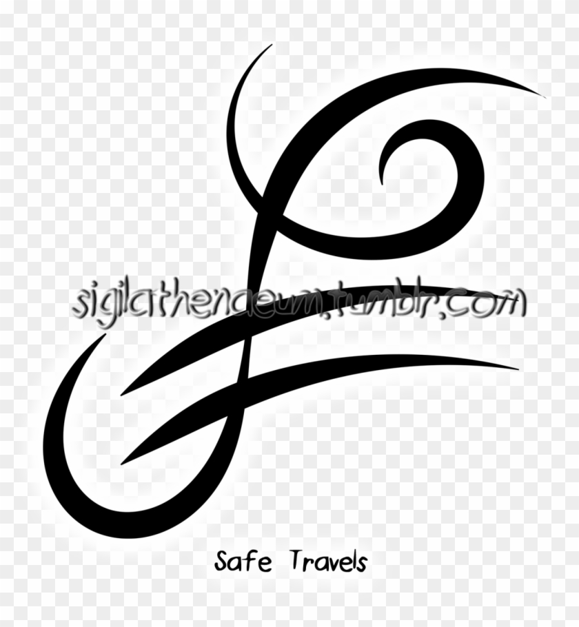 “safe Travels” Sigil - Sigil For Safe Travel, HD Png Download ...