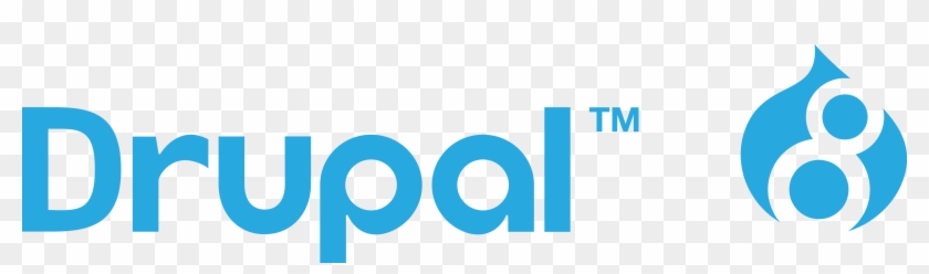 Drupal Logo - Drupal 8, HD Png Download - 3307x821(#3459260) - PngFind