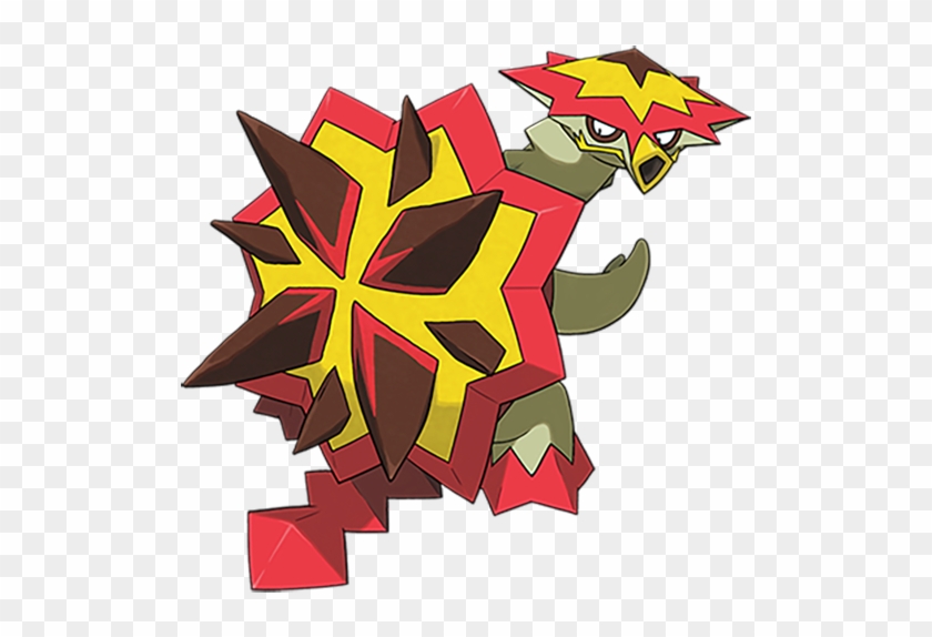 #776 Turtonator - Pokemon 776, HD Png Download - 640x640(#3464169 ...