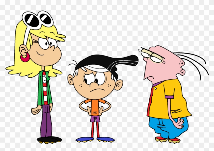 Leni, Lincoln N Eddy Ed Edd N Eddy The Loud House Crossover - Ed Edd Y ...
