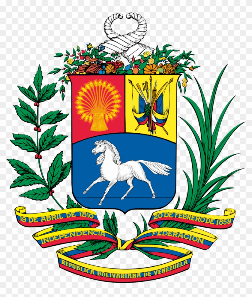 Escudo De Venezuela Logo Vector - Venezuela Coat Of Arms, HD Png ...