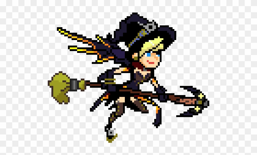 Random Image From User - Overwatch Mercy Pixel Skins, HD Png Download ...