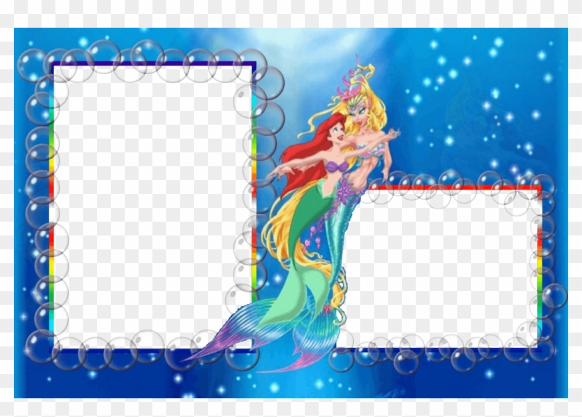 Marco Para Foto De La Película La Sirenita - Ariel, HD Png Download ...