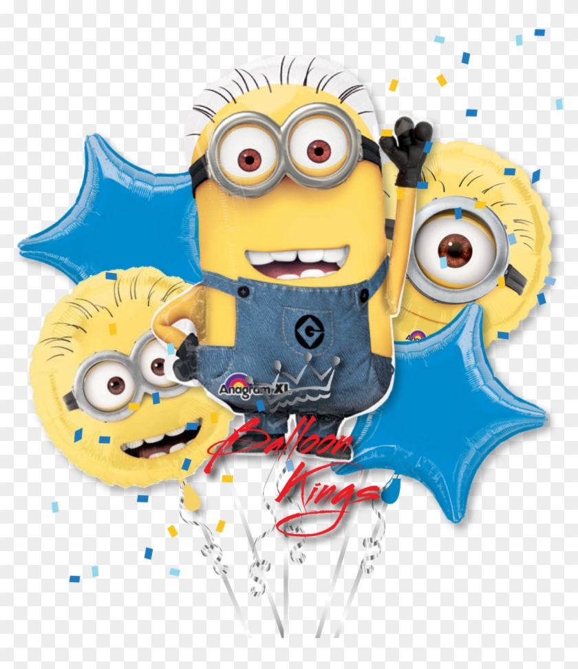 Despicable Me Bouquet - Raise Your Hand Meme Cartoon, HD Png Download ...