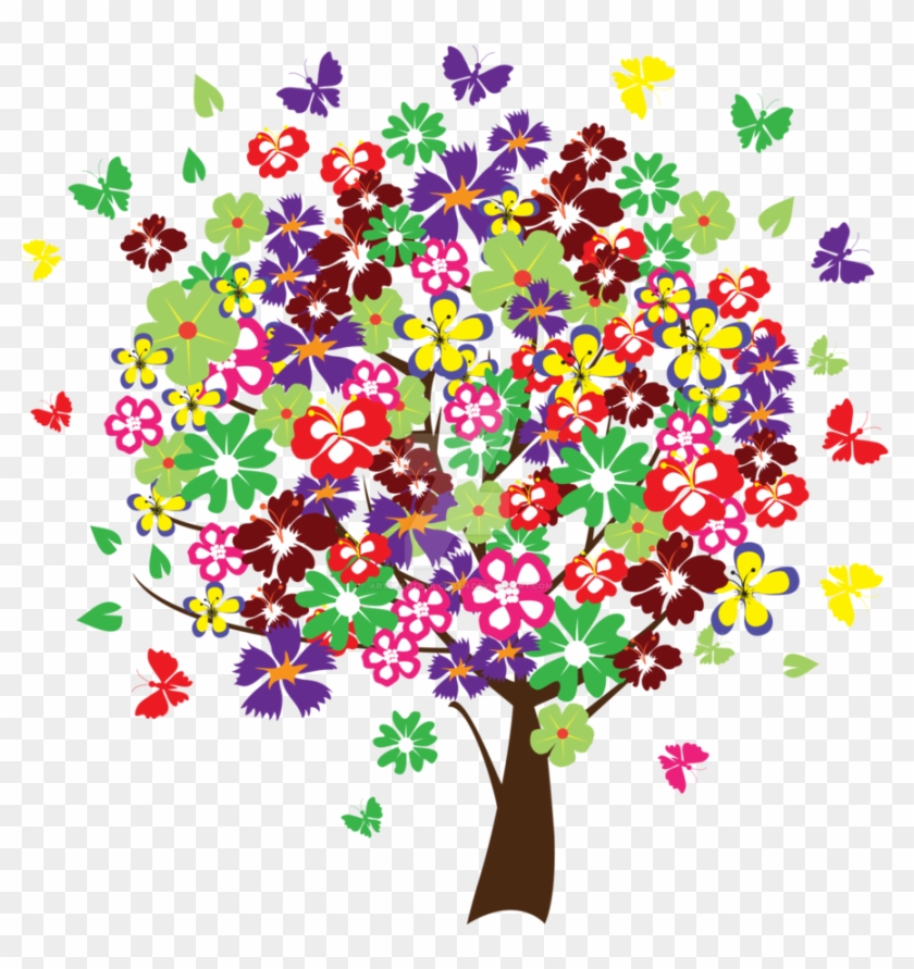 Colorful Tree Png - Colorful Tree Clipart Png, Transparent Png ...