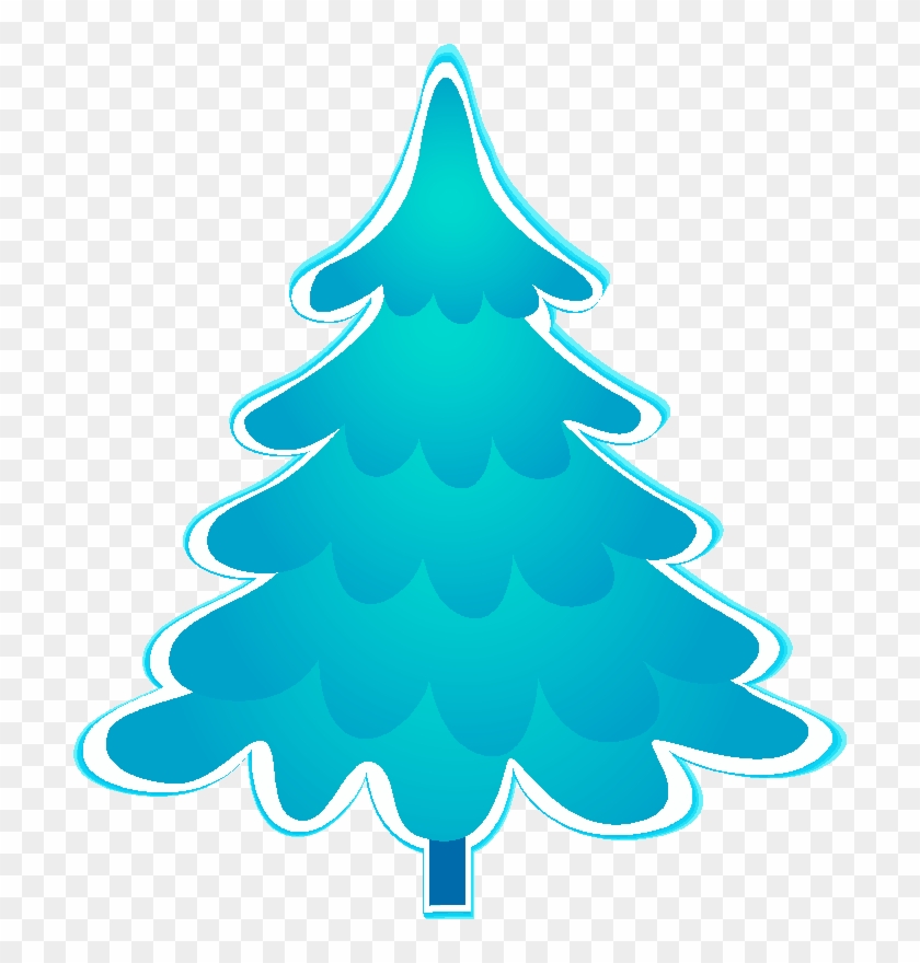 Blue Christmas Tree Clipart Images, Blue Christmas, - Blue Christmas ...