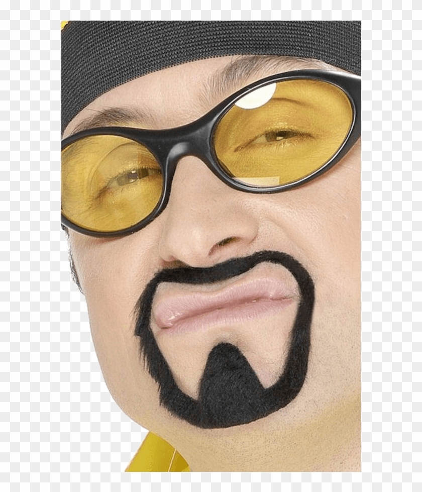 Goatee Rapper Beard - Goatee Costume, HD Png Download - 600x951(#352265 ...
