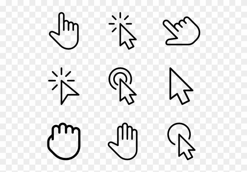 Selection & Cursors - Smooth Cursor, HD Png Download - 600x564(#359333 ...
