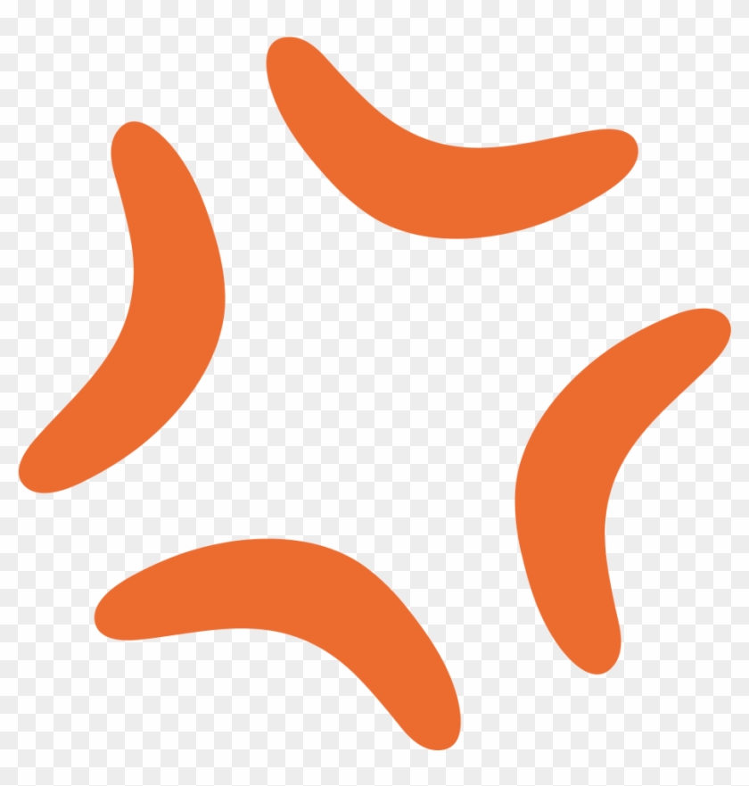 File - Emoji U1f4a2 - Svg - Anger Symbol Emoji Png, Transparent Png ...