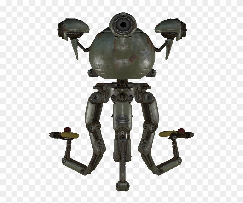 Colonel Gutsy - Fallout 76 Mr Handy, HD Png Download - 716x654(#3519824 ...