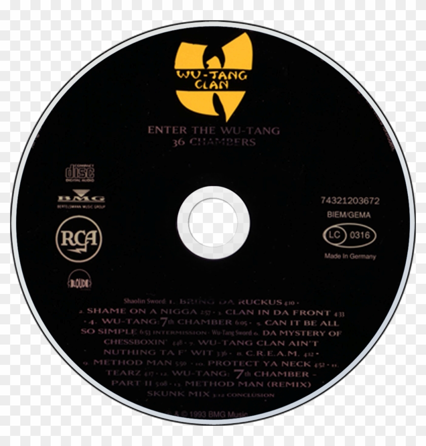 Wu Tang Clan Enter The Wu Tang - Cd, HD Png Download - 1000x1000 ...