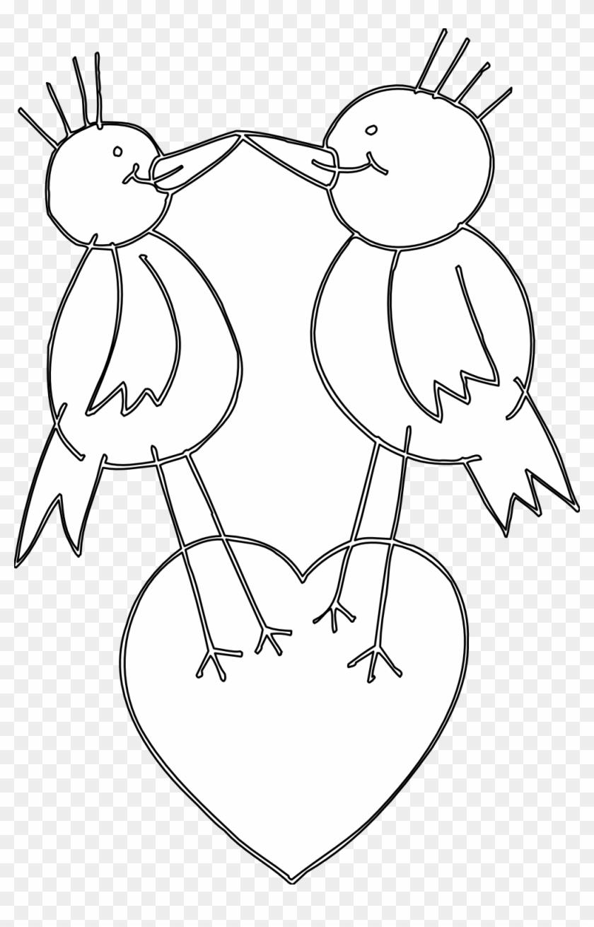 Black Love Birds Clip Art
