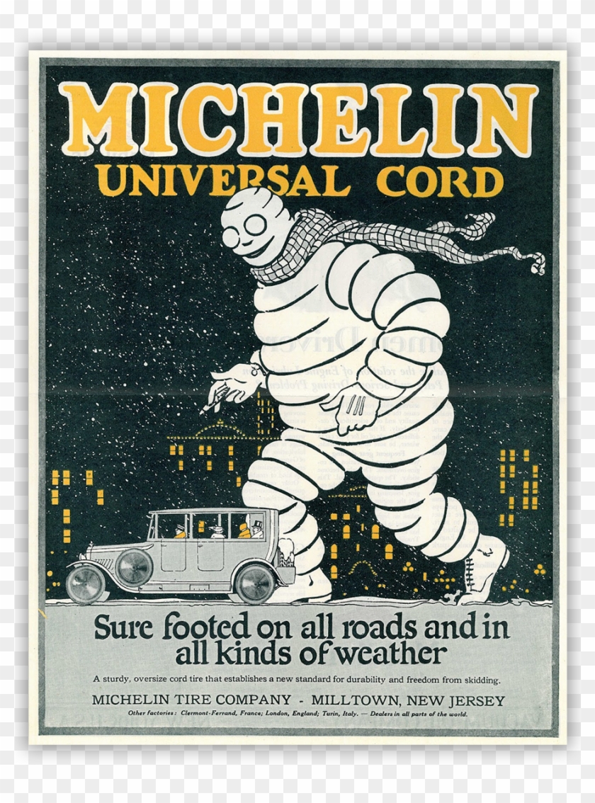 Characters In The History Of Advertising - Michelin Man, HD Png ...