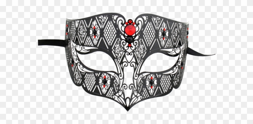 Metal Masquerade Mask For Men, HD Png Download - 599x600(#3547385 ...