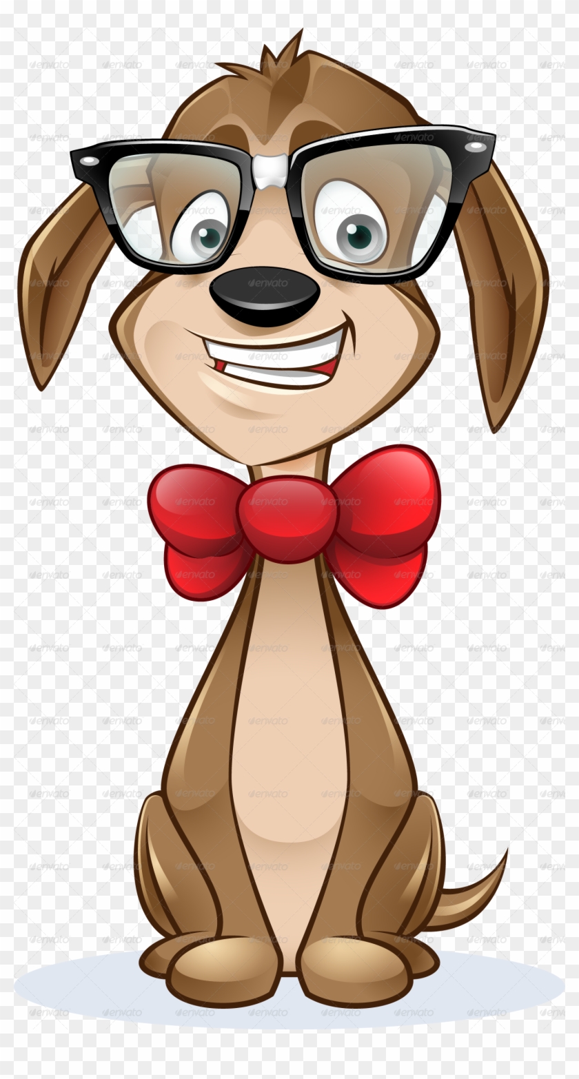 Cute Nerdy Animals Cartoon