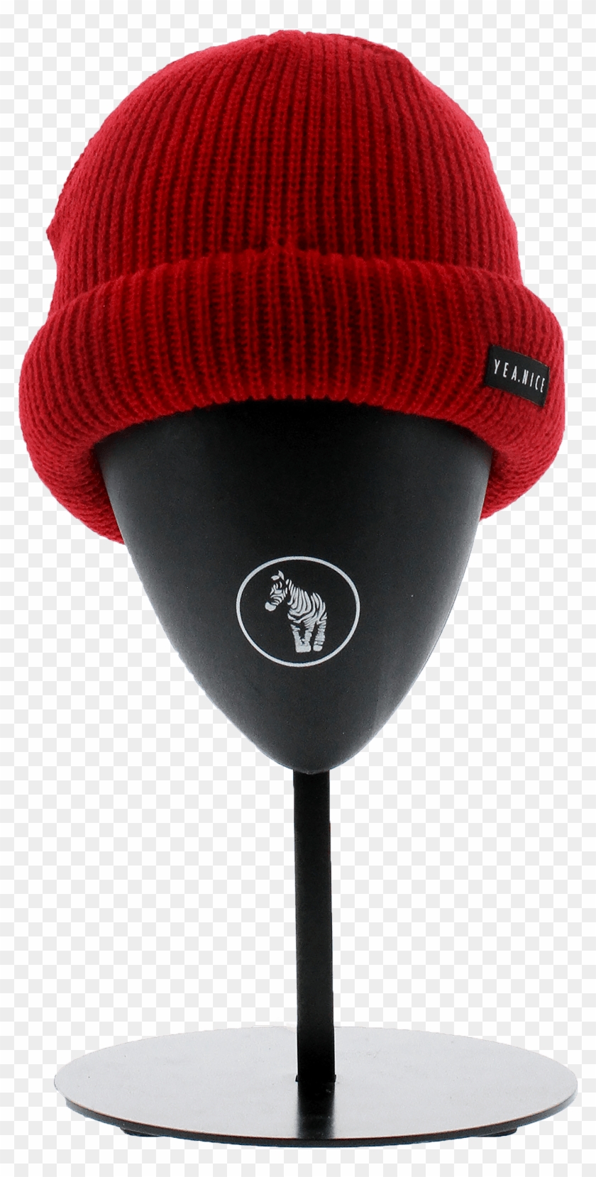 Rolled Beanie - Home - Red - Knit Cap, HD Png Download - 1600x1600 ...