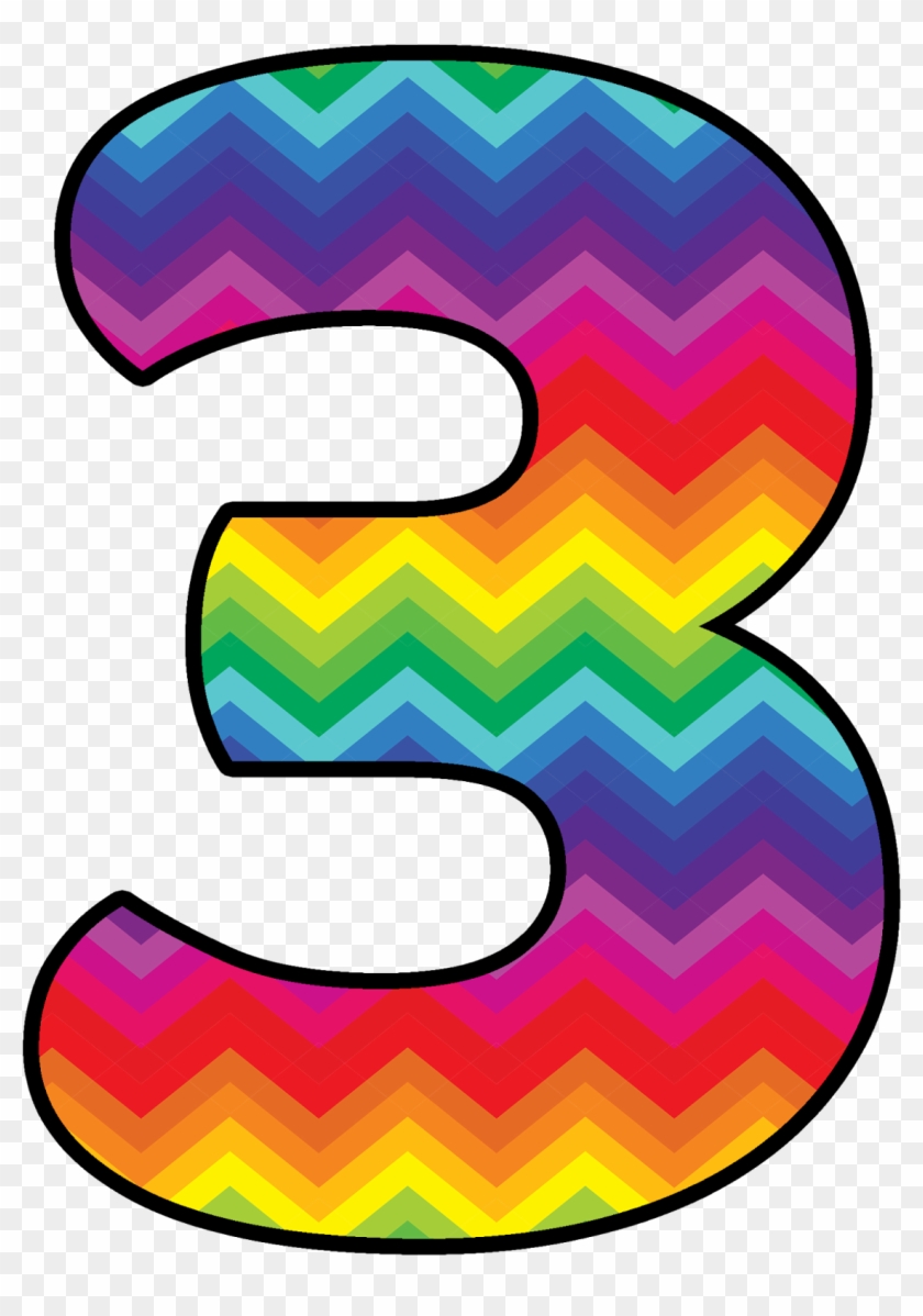 Number 3 Rainbow Clipart Number 3 Rainbow Clipart Rainbow Number 3