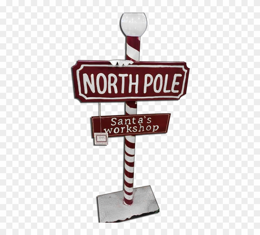 North Pole Sign Png Transparent Background - North Pole Prop, Png ...
