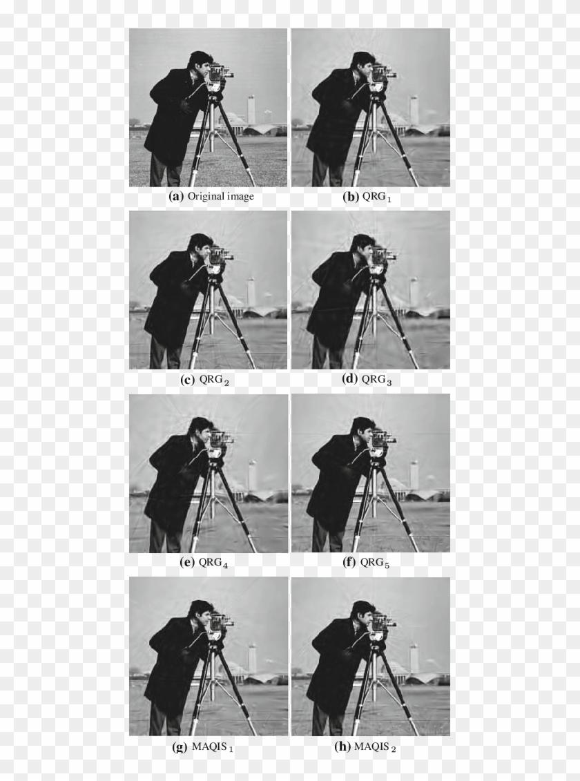 Reconstructed Cameraman 2 Images - Quantization Noise In Image ...