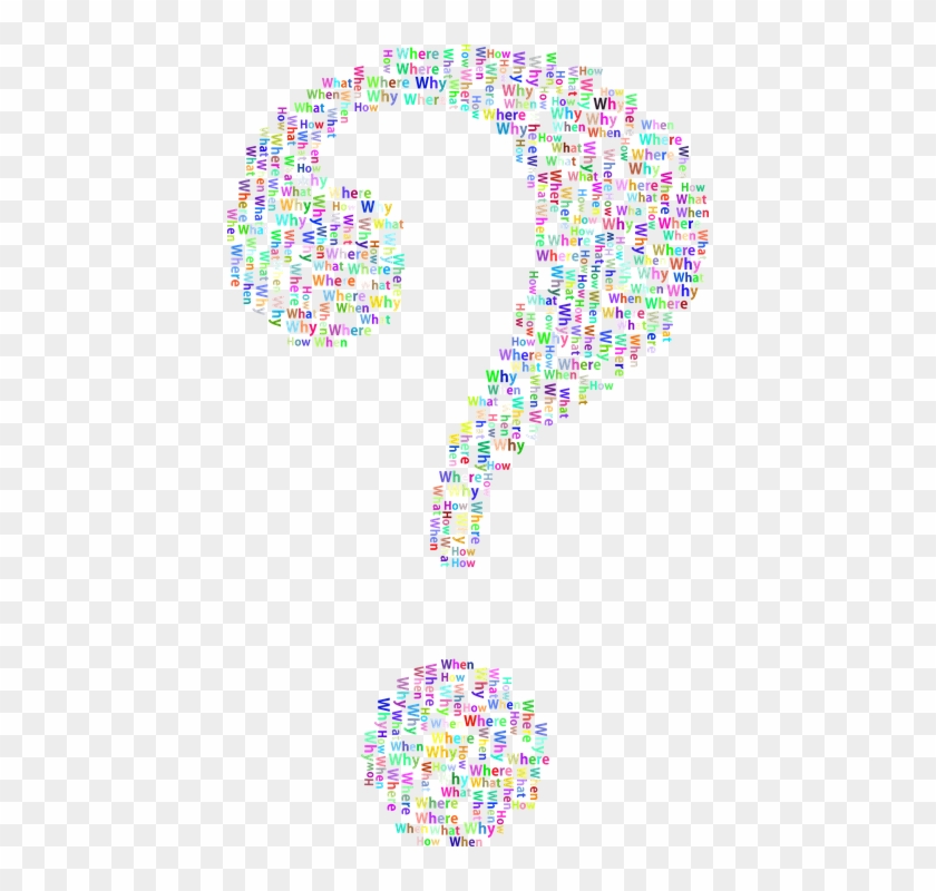 Question Mark Why When Where What How Brain - Question Mark, HD Png ...