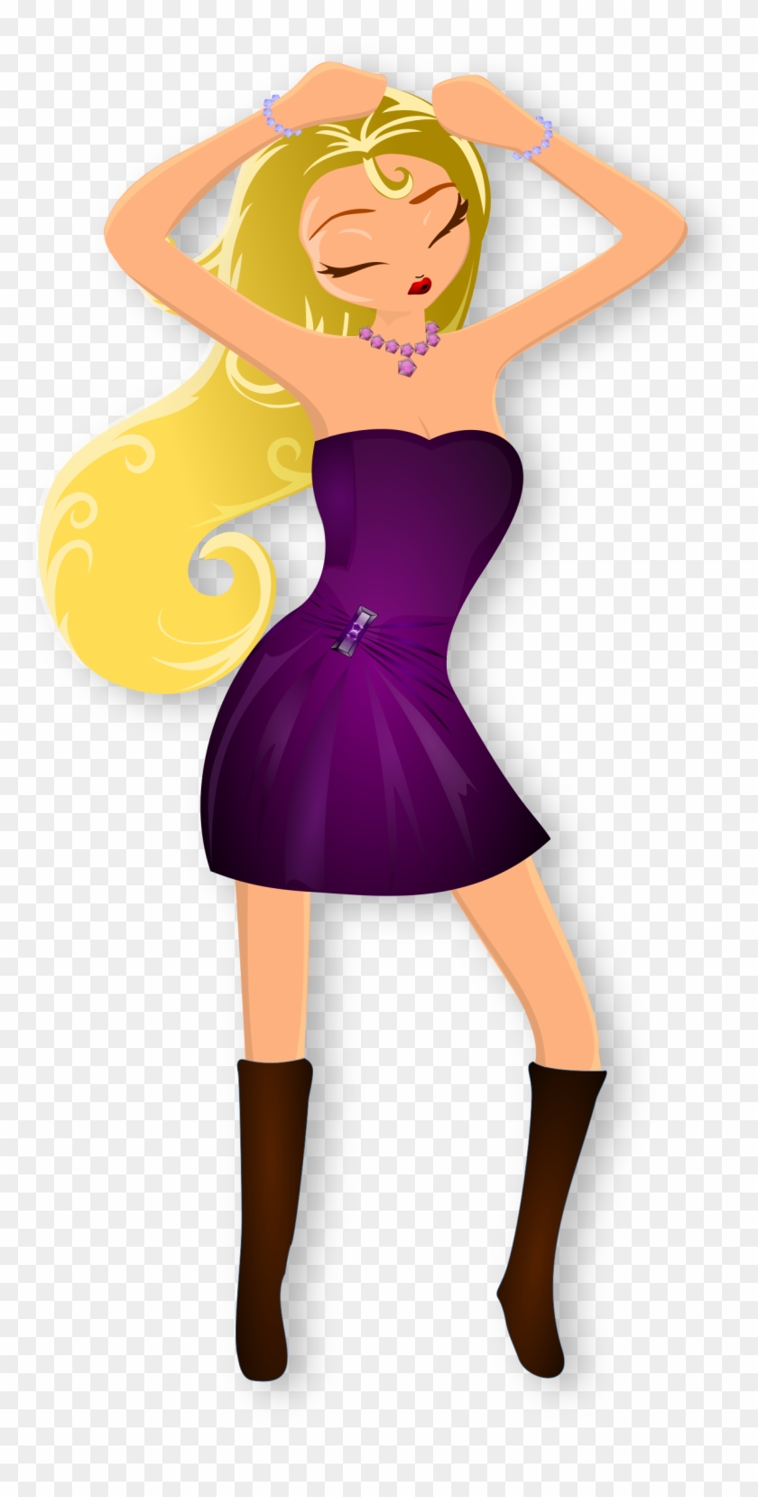 Dancing Girl Clipart