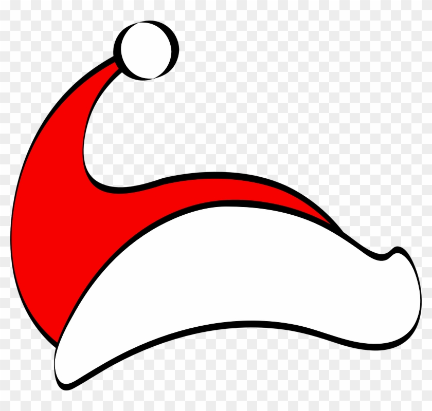 Xmas Santa Claus Cap Hat Png Transparent Images Clipart - Tuque De Noel ...