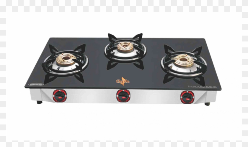 Chef Pro Cgs752 Select Glass Cook Top With 2 Burner - Cooktop, HD Png ...