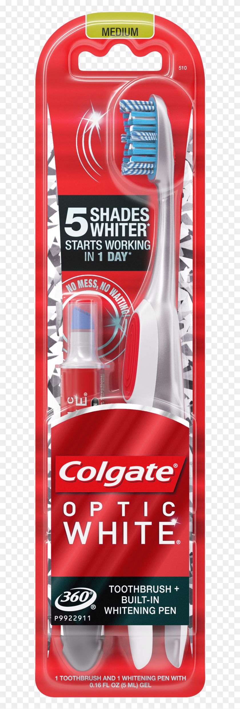Colgate Optic White Toothbrush And Teeth Whitening - Colgate Optic ...