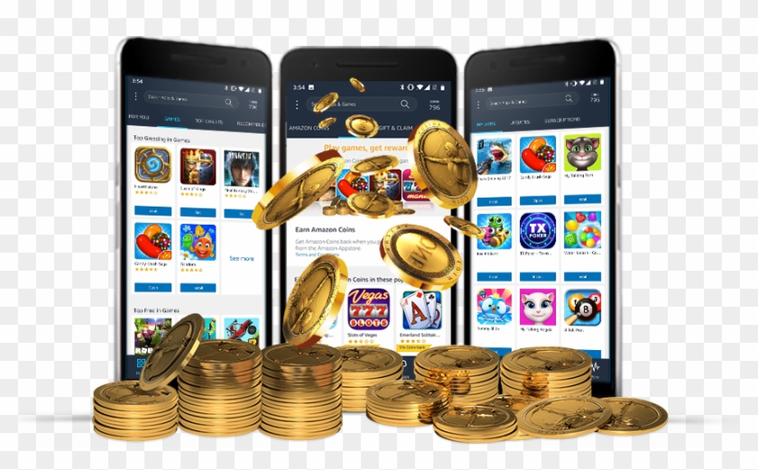 Buy Coins Image, Earn Coins Image - Smartphone, HD Png Download ...