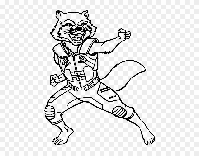 Star Lord Colouring