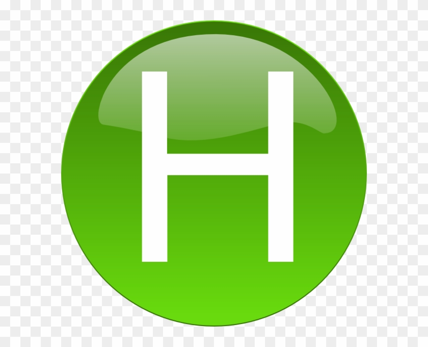 Green H Svg Clip Arts 600 X 600 Px - Green H Clip Art, HD Png Download ...