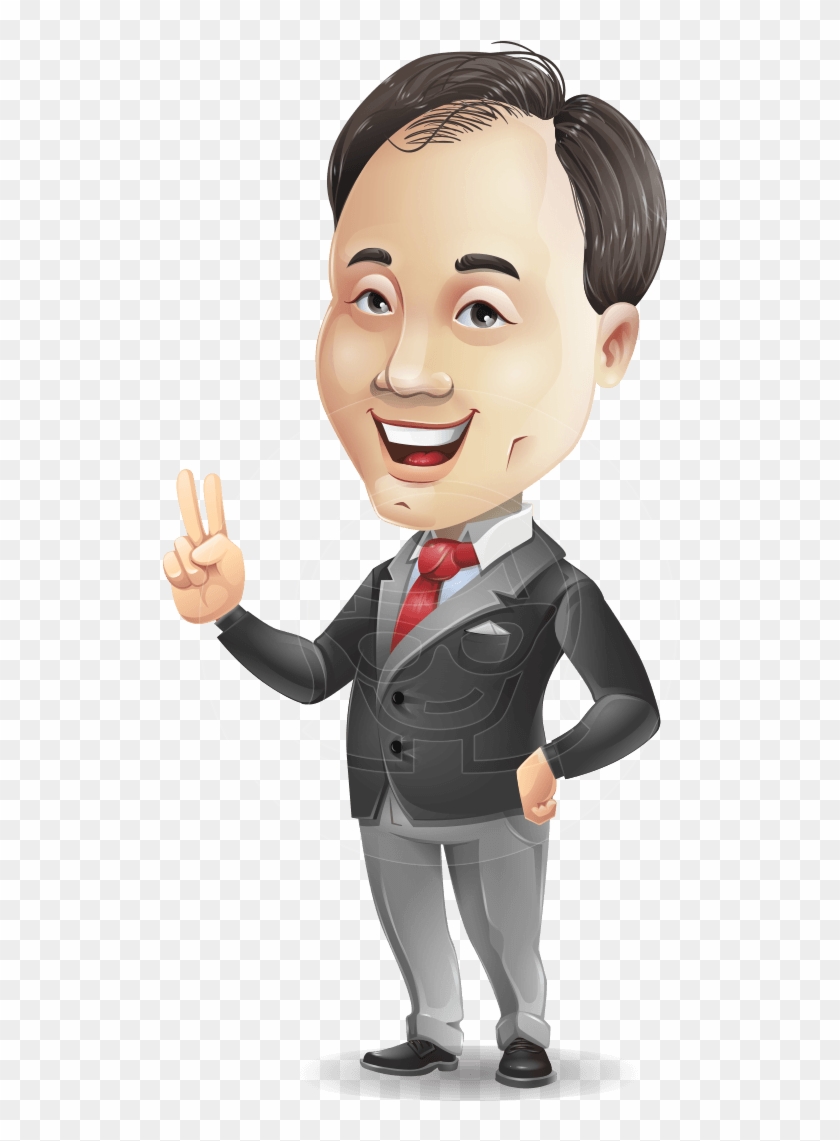 Asian Businessman Cartoon Vector Character - Businessperson, HD Png ... Asian Businessman Cartoon Vector Character - Businessperson, HD Png ...