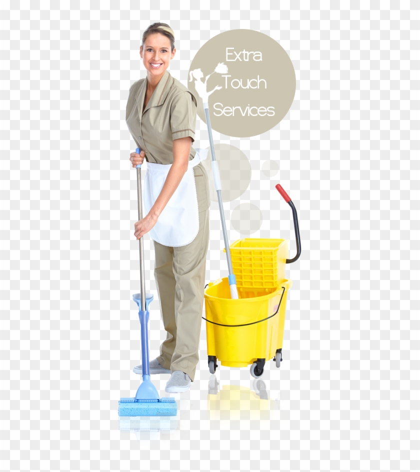 Extra Cleaning Services - Maid, HD Png Download - 370x864(#3650639 ...