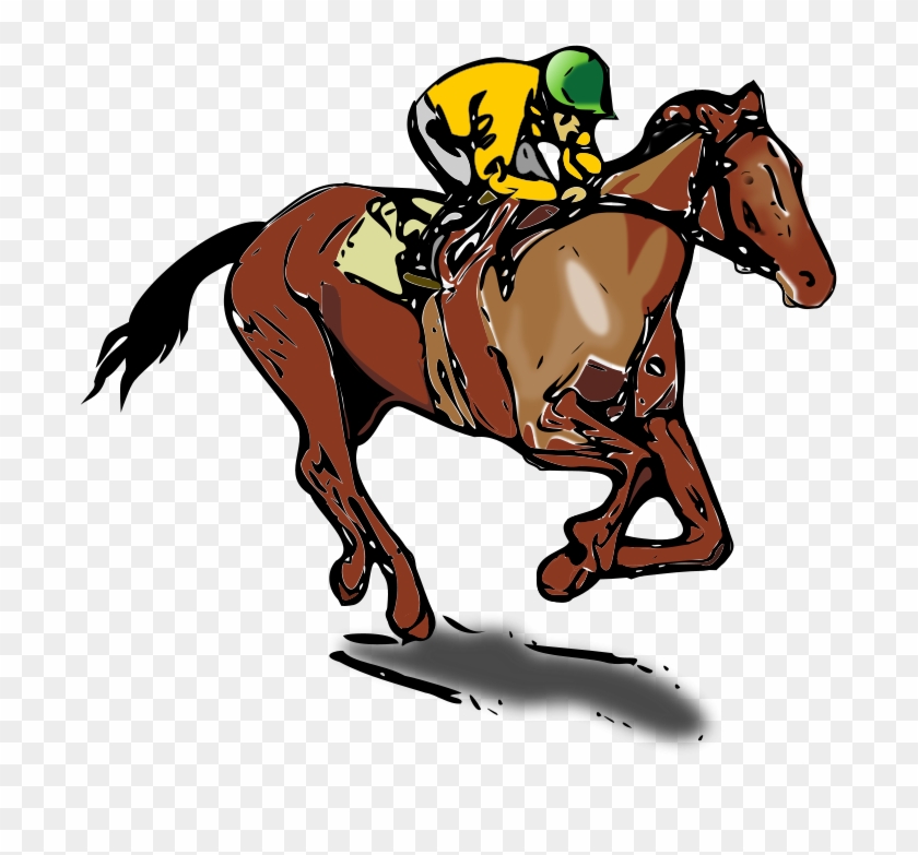Svg Freeuse Download Clipart Race Horse - Horse Racing Transparent Clip ...