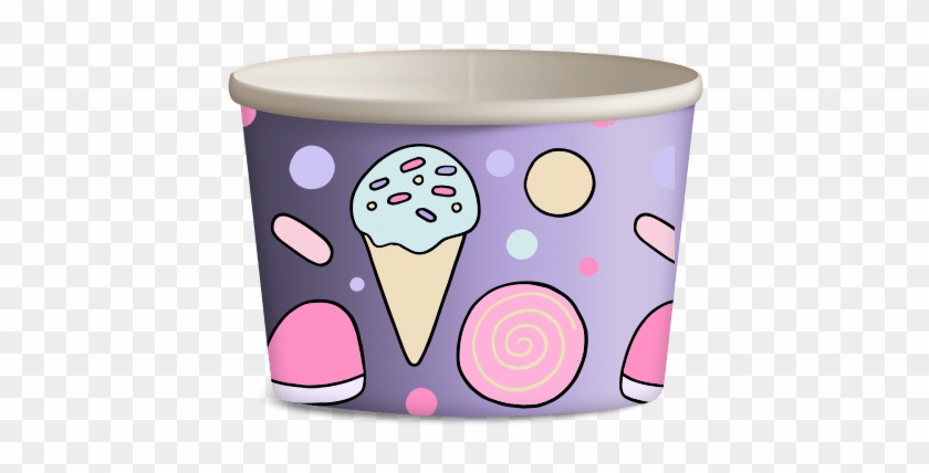 Branded Ice Cream Cups - Coffee Cup, HD Png Download - 1000x1000(#3666521) - PngFind