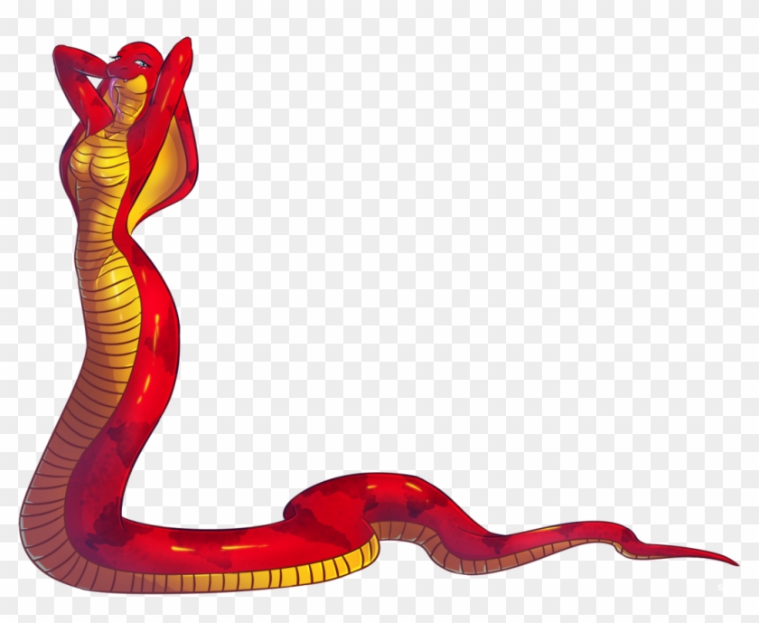 Snake Scales Png - Red Female Anthro Snake, Transparent Png - 1016x786 ...