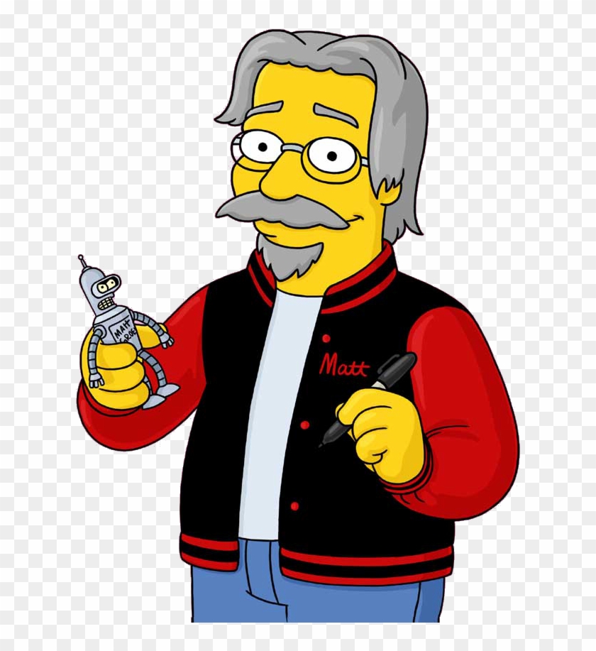 Matt Groening, The Simpsons Tapped Out - Simpsons Matt Groening, HD Png ...