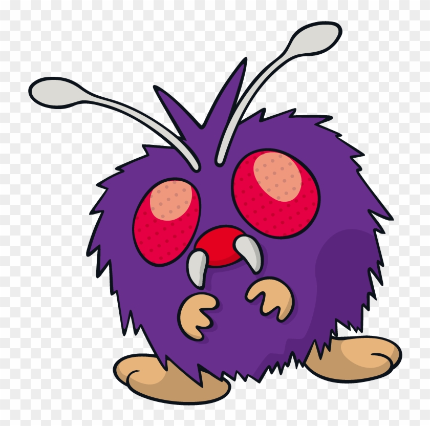 Venonat Png, Transparent Png - 800x800(#373835) - PngFind